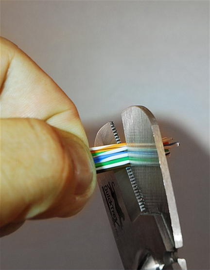 Wire Cutting Scissors | Wire Cutter | LANshack.com